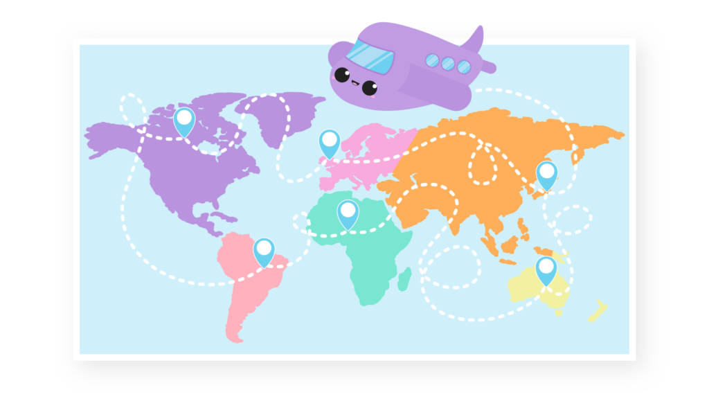 Kawaii Travel Guides - Visit cute Places with me | MochiKawaiiDesigns